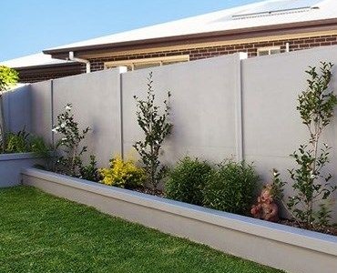 Concrete block colors: 5 ideas for your fence
