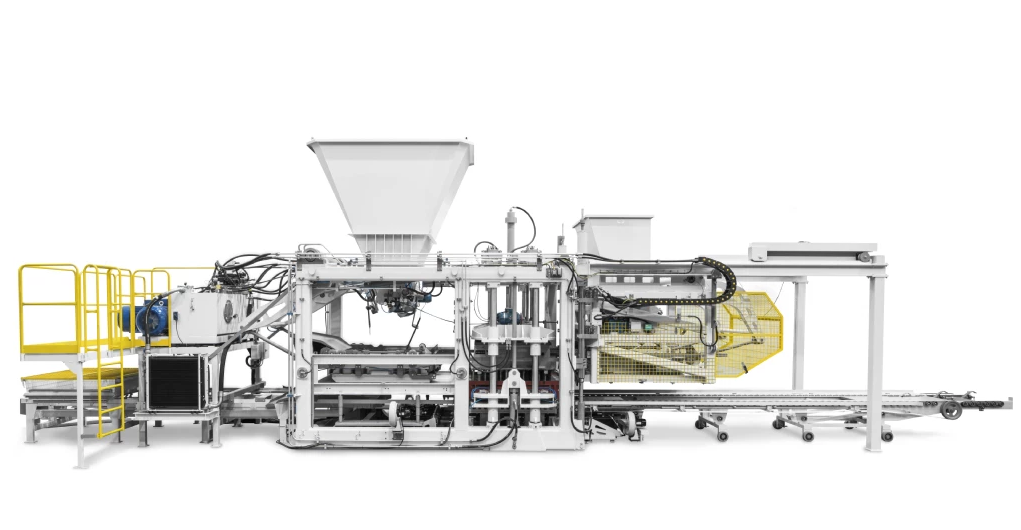 What tools are used to make concrete blocks?